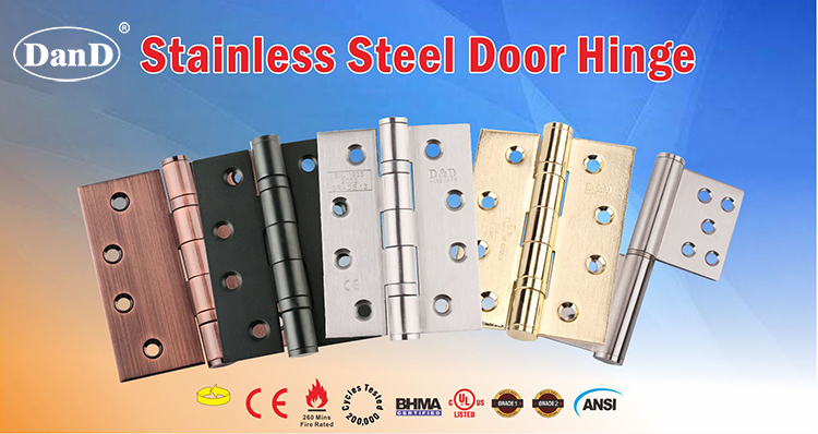 ANSI Grade 1 Stainless Steel 304 Heavy Duty Fire Rated Door Hinge-DDSS001-ANSI-1 - Buy Heavy ...
