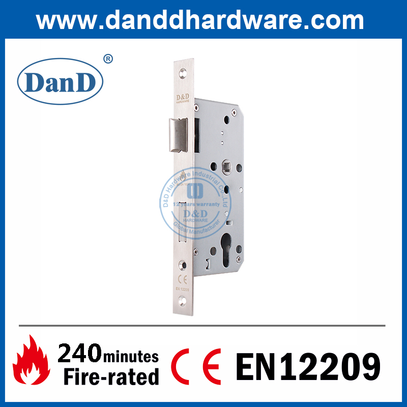 SS316 CE 5572 Mortise Fire Rated Mortise Sash Door Lock for Building ...